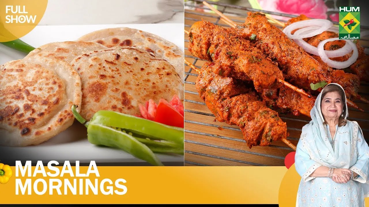 Angara Tikka & Mini Chicken Parathas Recipes | Best Of Masala Mornings ...