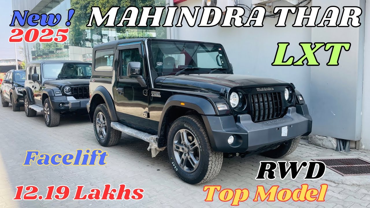2025 Mahindra Thar LXT Diesel Manual RWD Detailed Review 🔥| Thar Top ...