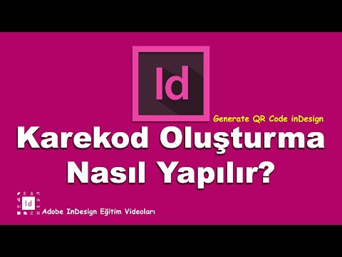 Indesign'da Karekod Oluşturma  | Adobe Indesign