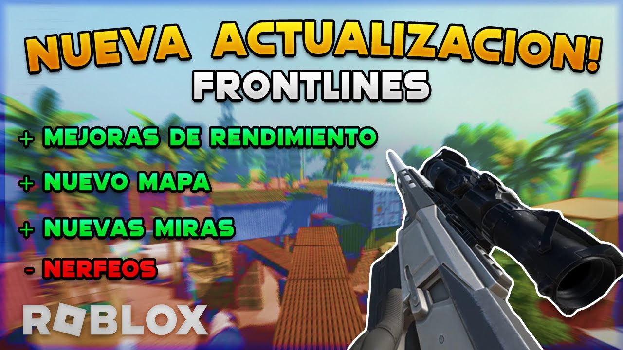 La NUEVA ACTUALIZACION de FRONTLINES esta AQUI! | ROBLOX ★ - YouTube