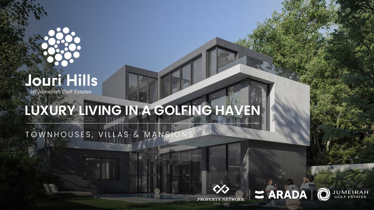 Jouri Hills Luxury Residential Development by Arada in Jumeirah Golf ...