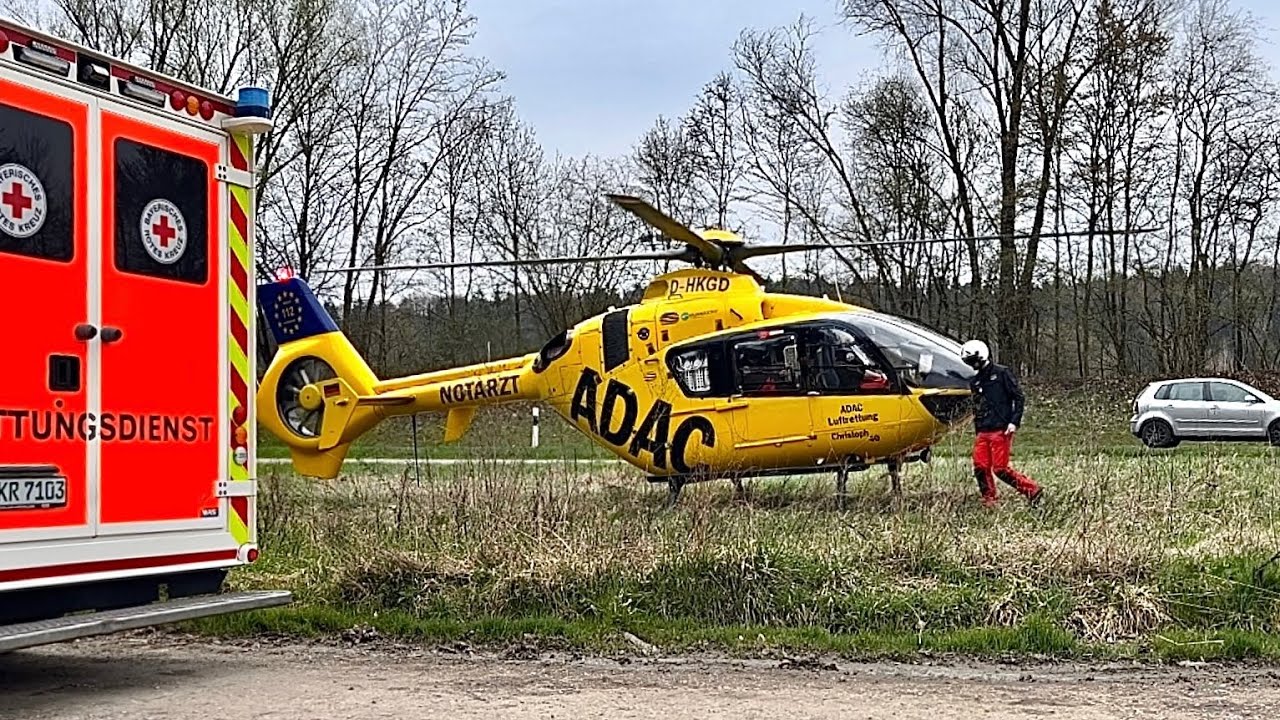 Christoph 40 {D-HKGD} Start - YouTube