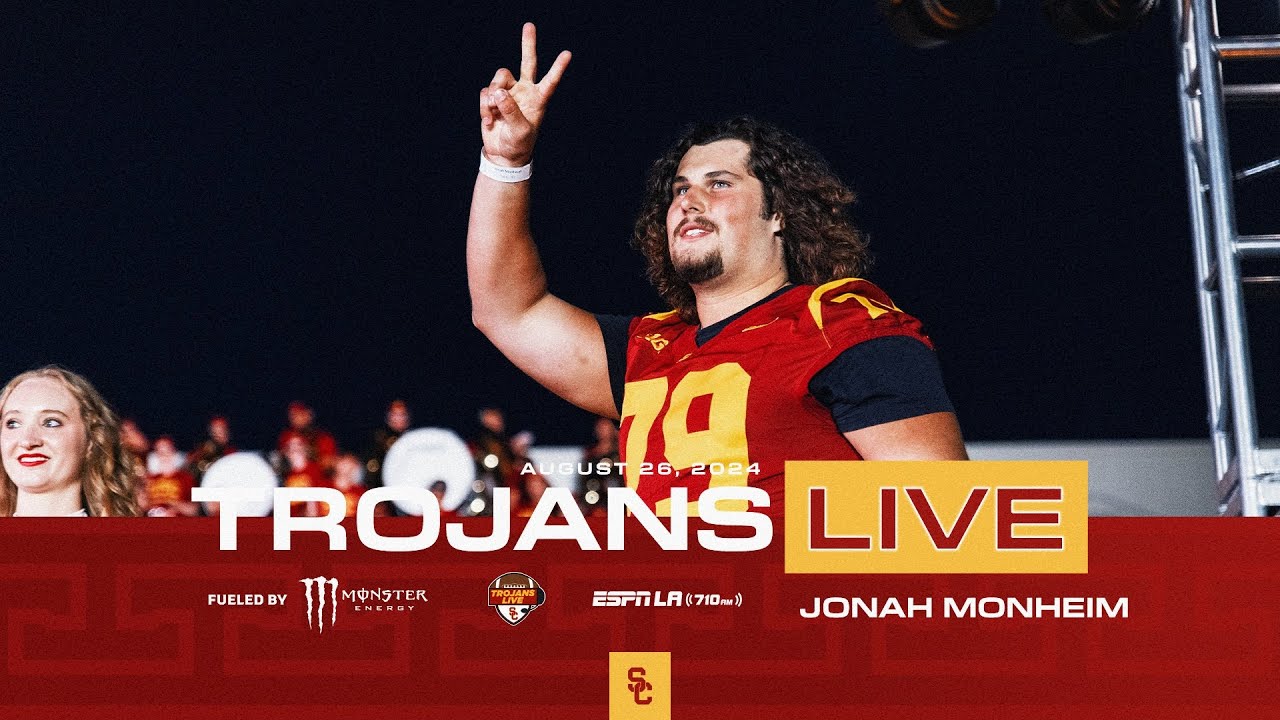Trojans Live 08.26.24: Jonah Monheim - YouTube