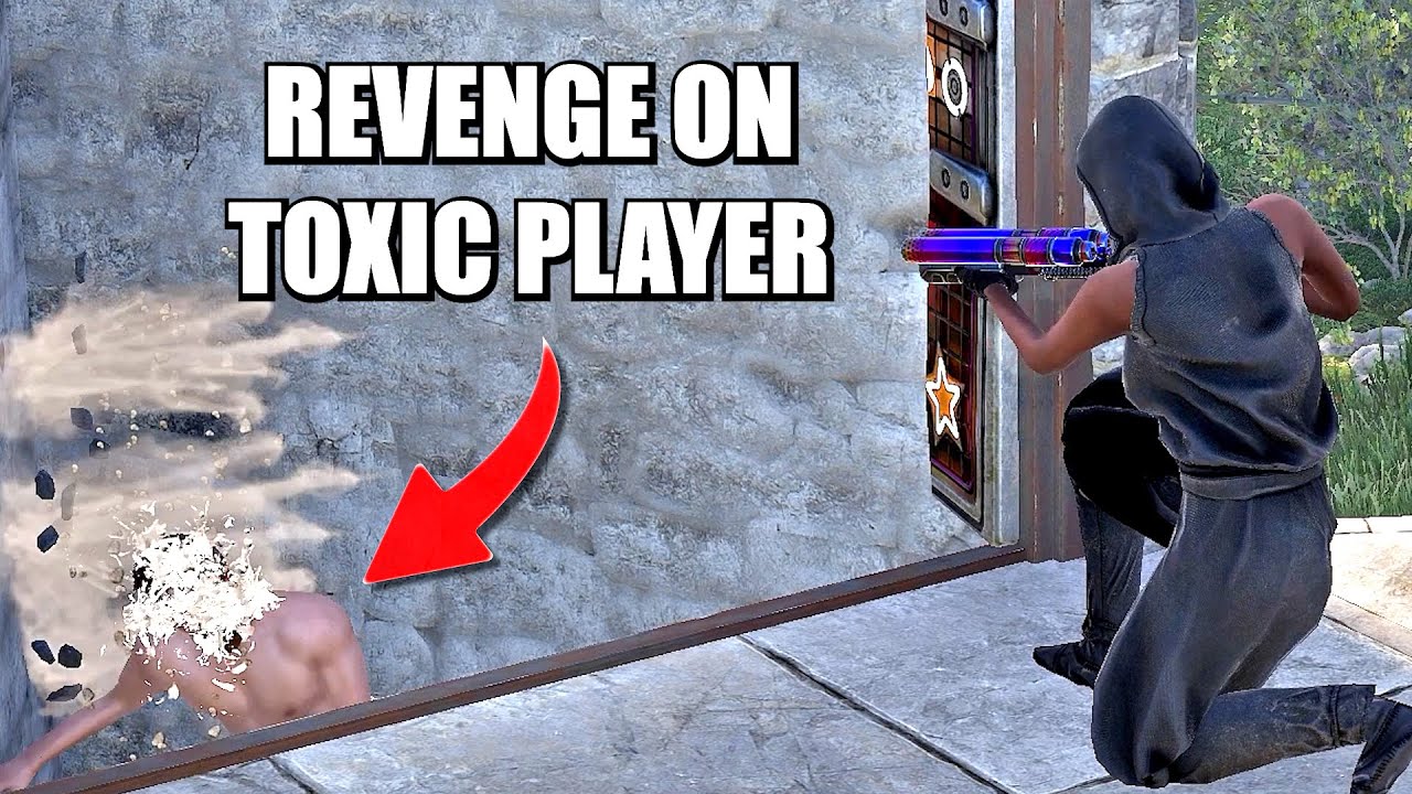 TEAMING UP w/ a RANDOM to Get REVENGE on a TOXIC PLAYER in RUST ...