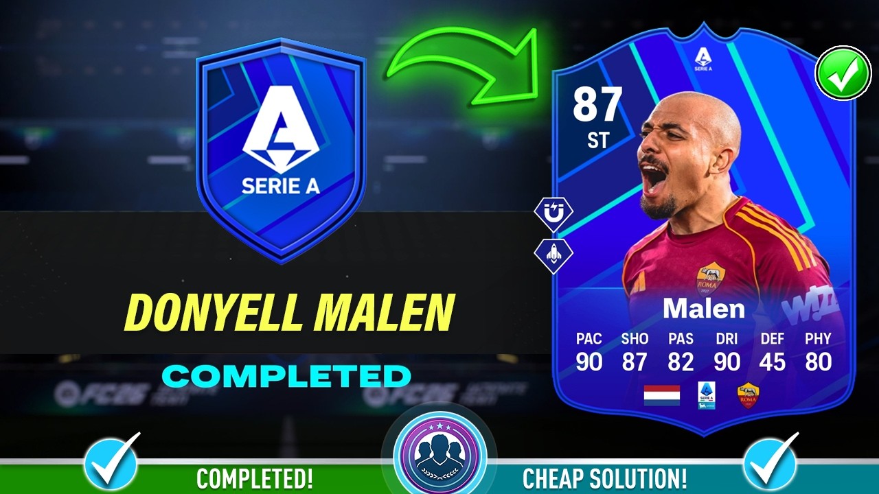 87 POTM Donyell Malen SBC Solution - Cheap Solution & Tips - FC 26 ...