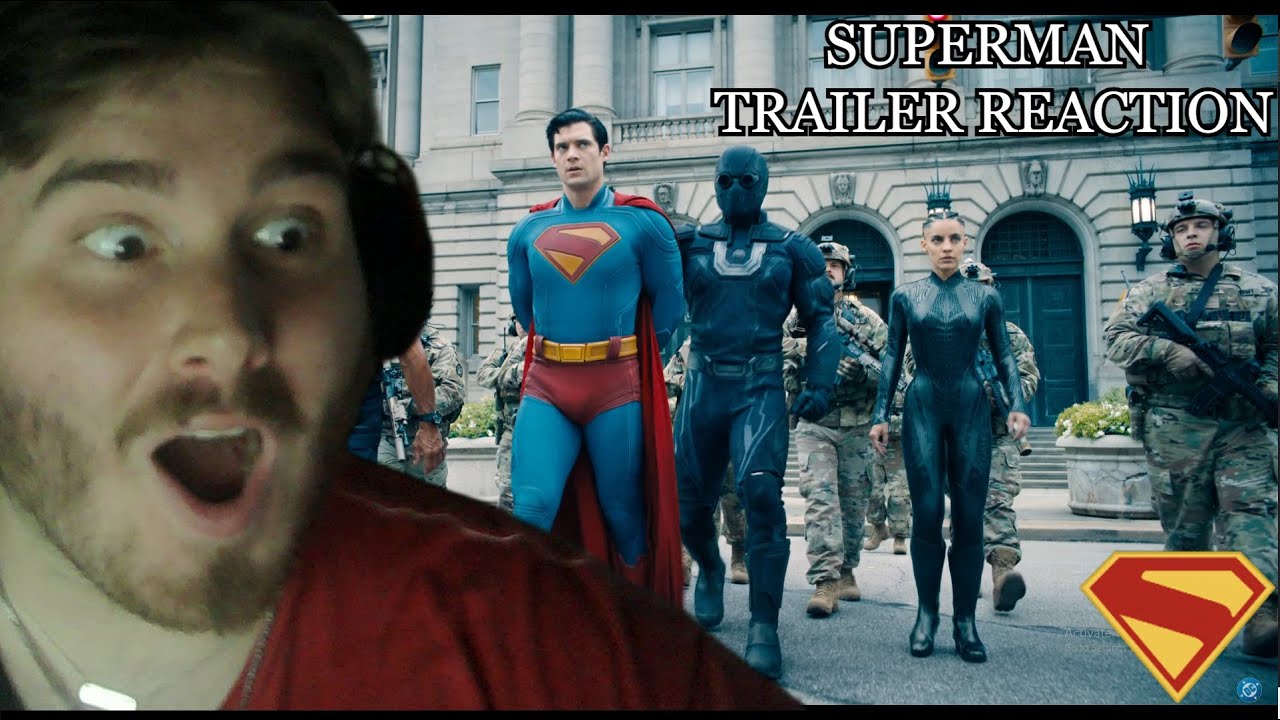 SUPERMAN LOOKS INSANE! Superman | Official Trailer Reaction - YouTube