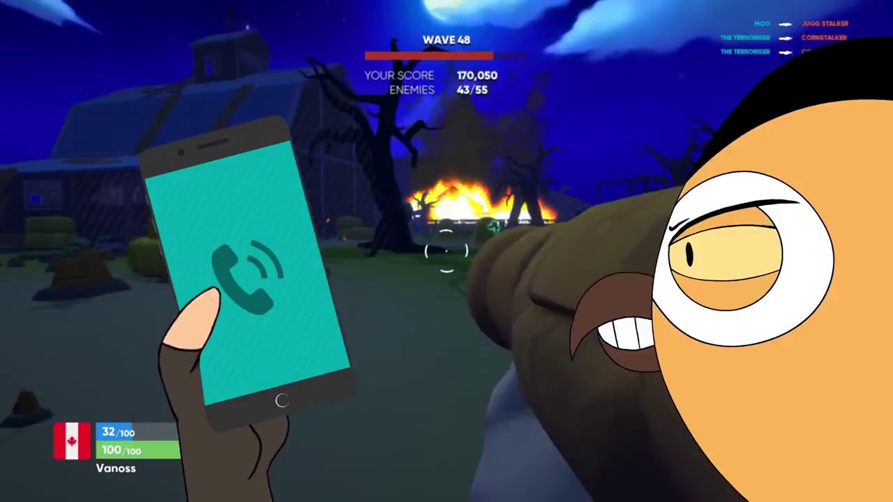 VanossGaming! Shotgun Farmers Funny Moments - Moo is SO HAPPY to Play ...