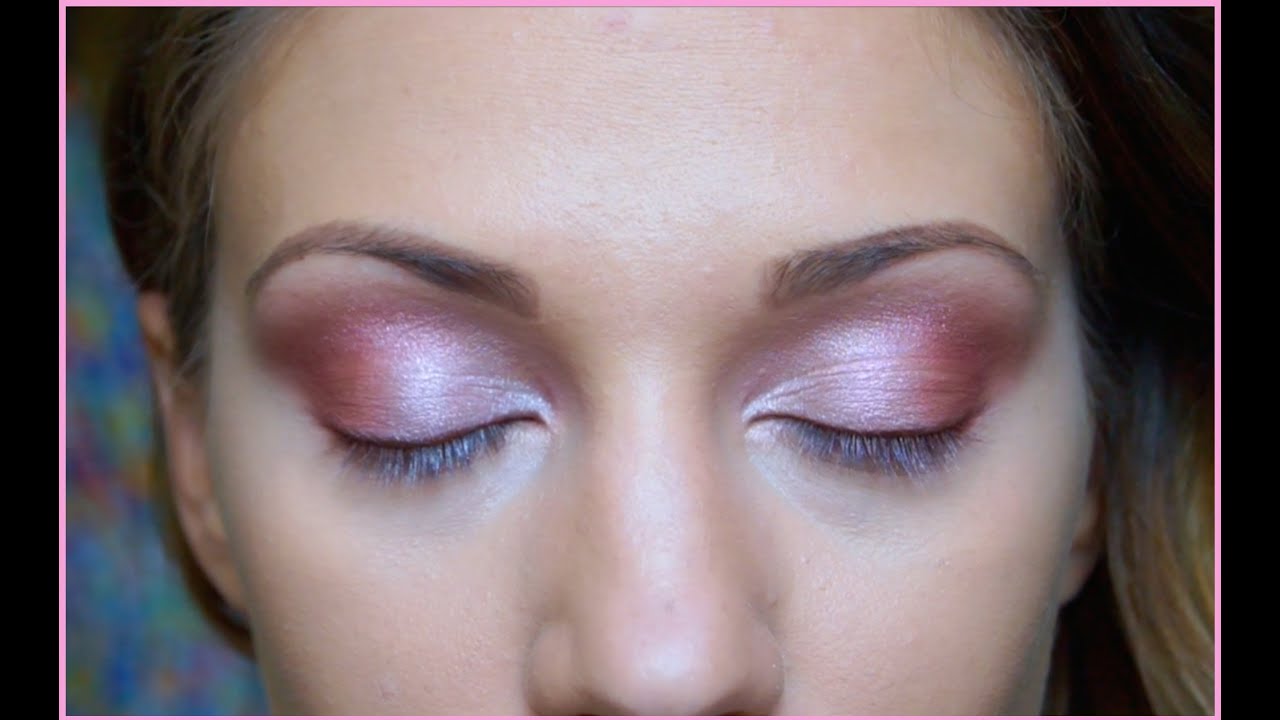 TUTORIAL: Pink Pearl Eye Shadow - YouTube