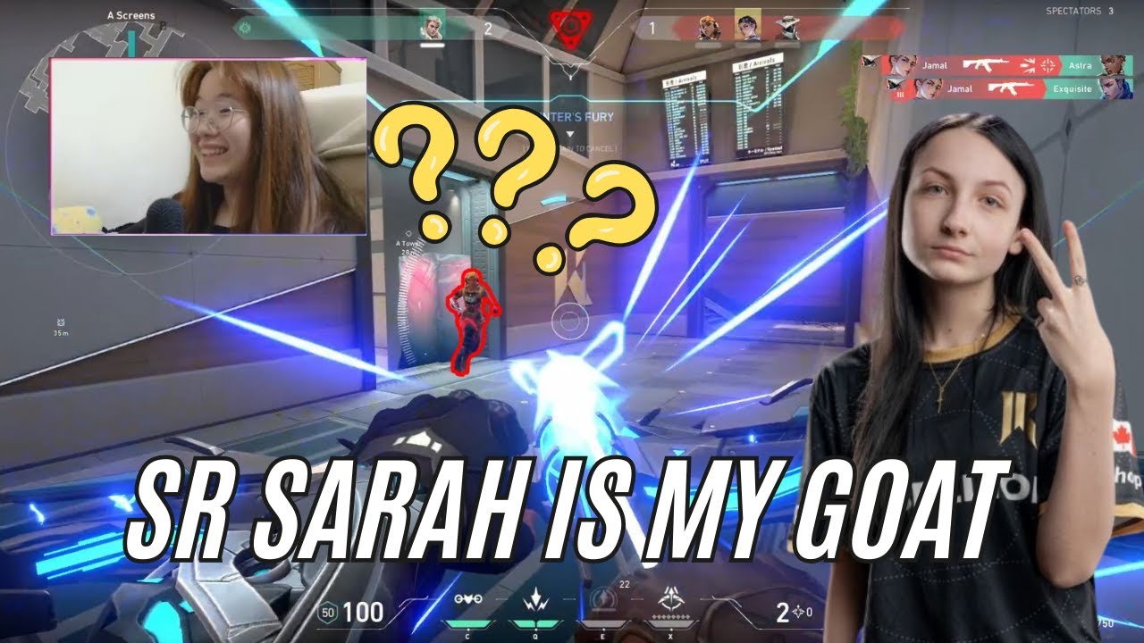 Learning Sova for my favourite GC pro player SR Sarah | Valorant ...