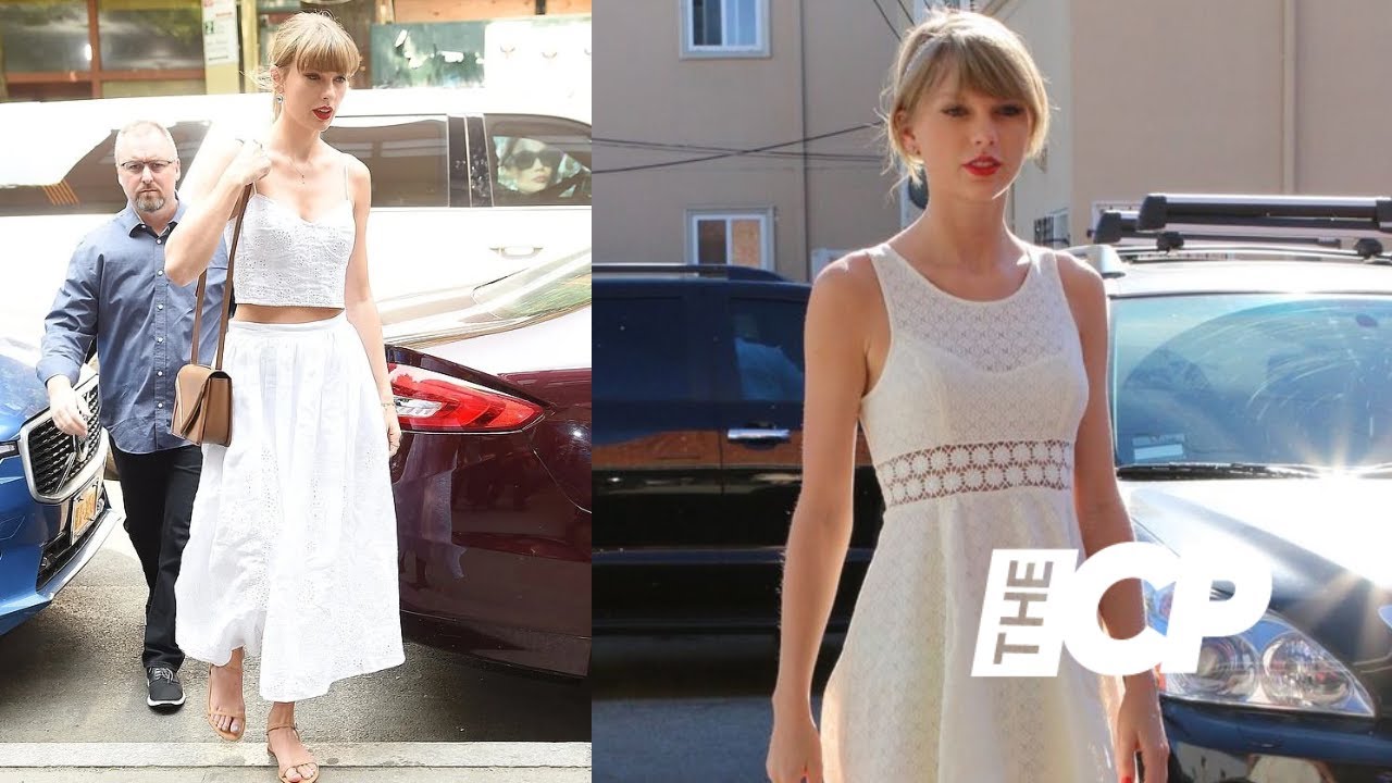 Taylor Swift Makes A Low-Key Exit From A Recording Studio In NYC - YouTube