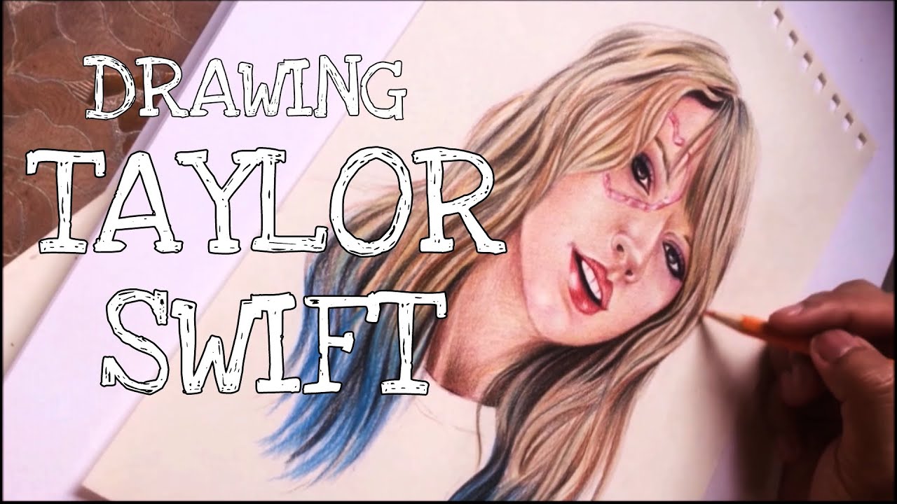 Taylor Swift Drawing Easy Lover