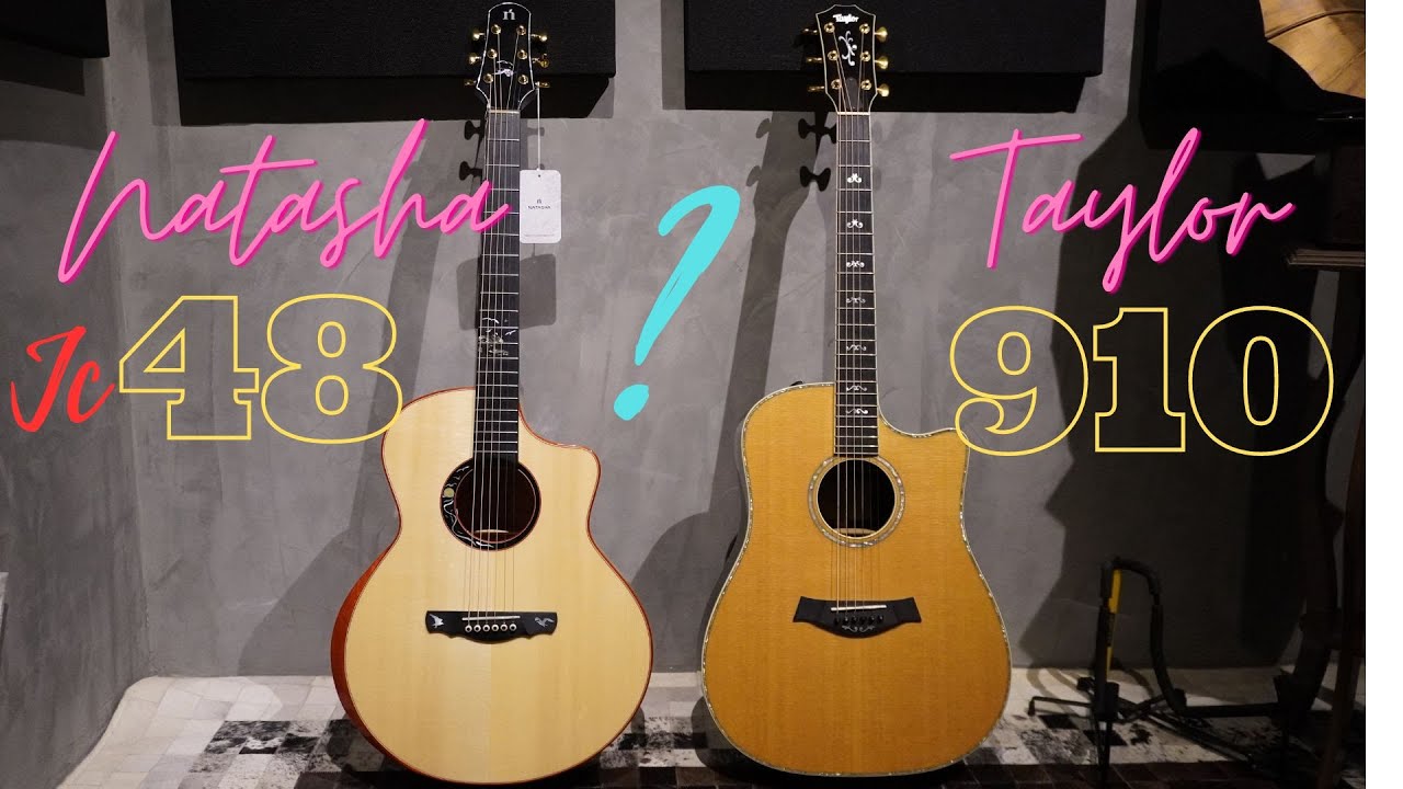 TAYLOR 910 X NATASHA JC48... e agora josé??? Vale apena pagar 3X mais ...