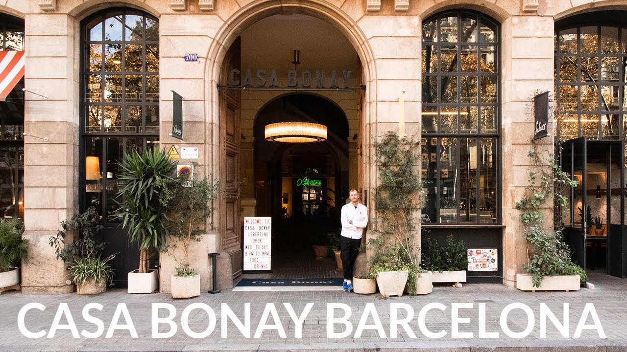 Casa Bonay | Tour of My Favorite HOTEL in BARCELONA! - YouTube