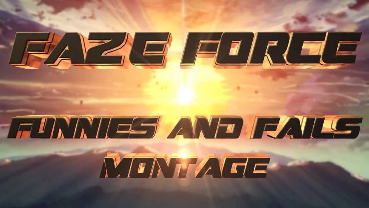 FaZe Force | Funnies and fails montage - YouTube