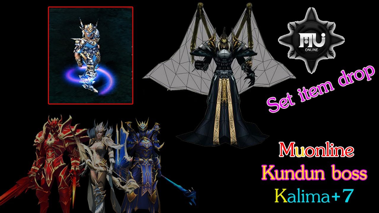วิธีหาเซ็ท SET บอสคารีม่า7 Boss Kundun #muonline - YouTube