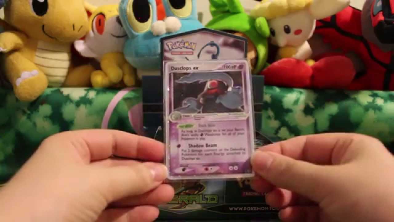 EX Emerald Booster Box - Packs 13-15 - YouTube