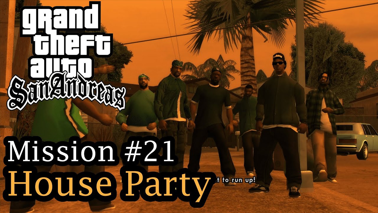 GTA San Andreas l PS2 Atmosphere With More Mods l Mission #21 - House ...