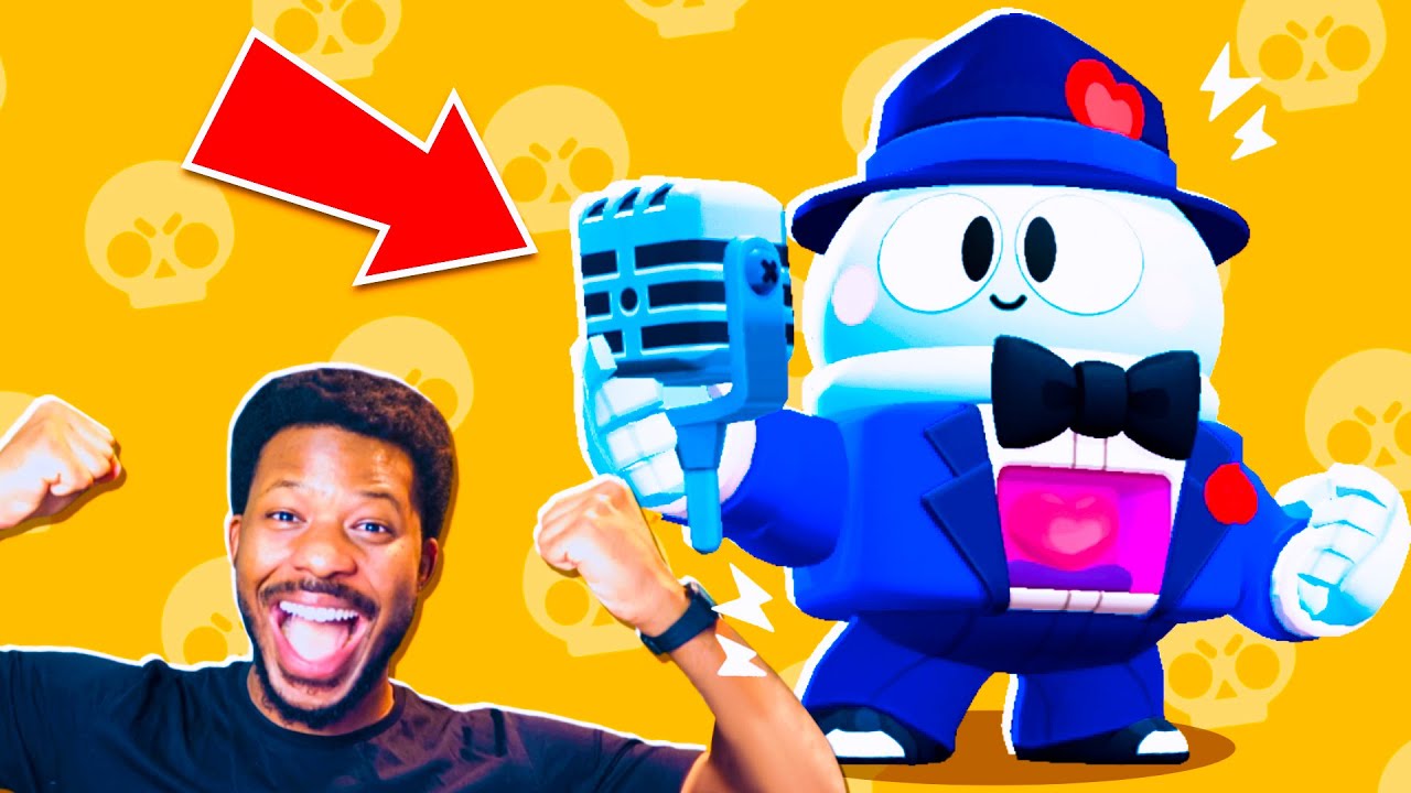 NEW SMOOTH LOU SKIN💙! l Brawl Stars - YouTube