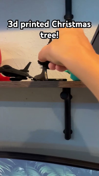 3d printed Christmas tree! #3dprinting #christmas - YouTube