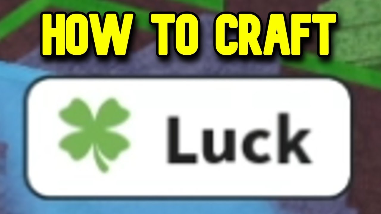 Drag to Combine - How to Make Luck (Roblox) - YouTube