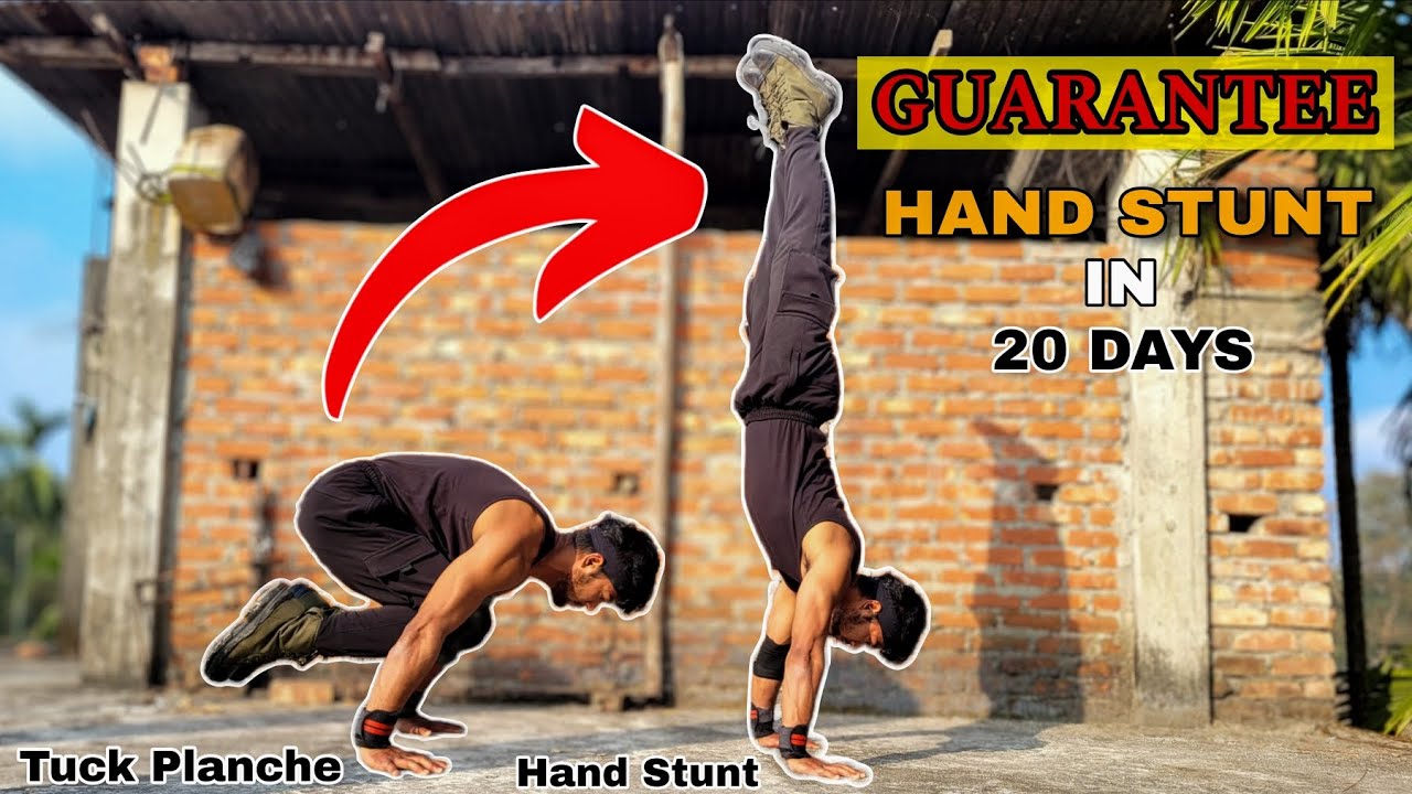 Best Exercises for hand stunt tutorial || practice only 20 days - YouTube