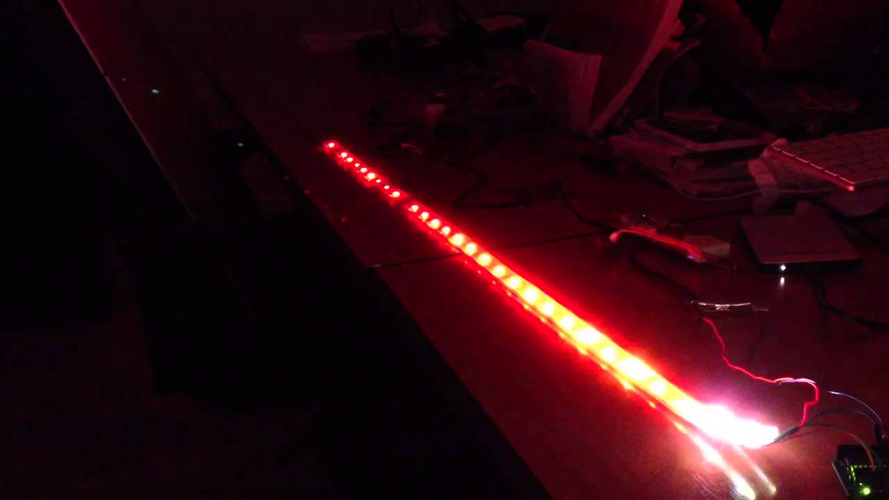 led strip test - YouTube