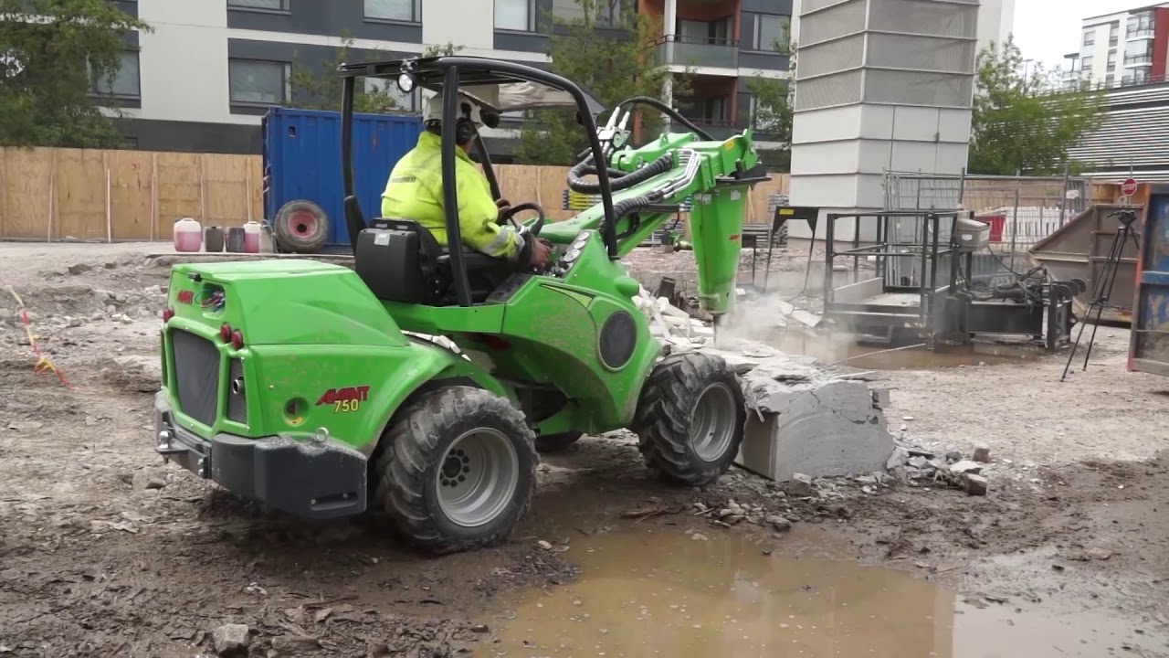 Avant 750 kompaktlaster - YouTube