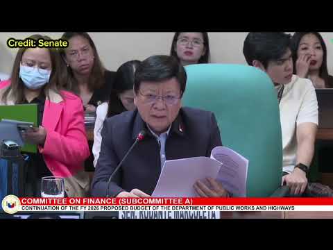 Sen. Marcoleta to Sec. Dizon: Ano ang status ng 16 DPWH officials na under suspension?