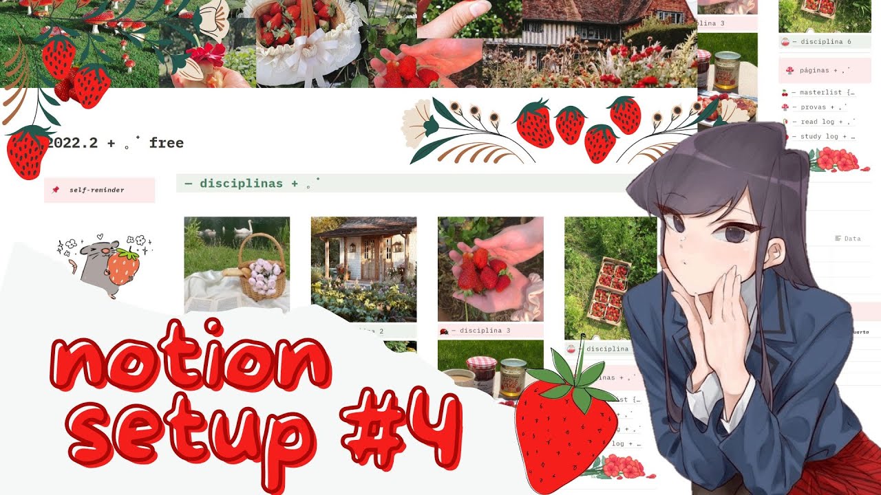 Notion setup aesthetic - cottagecore + free template - YouTube