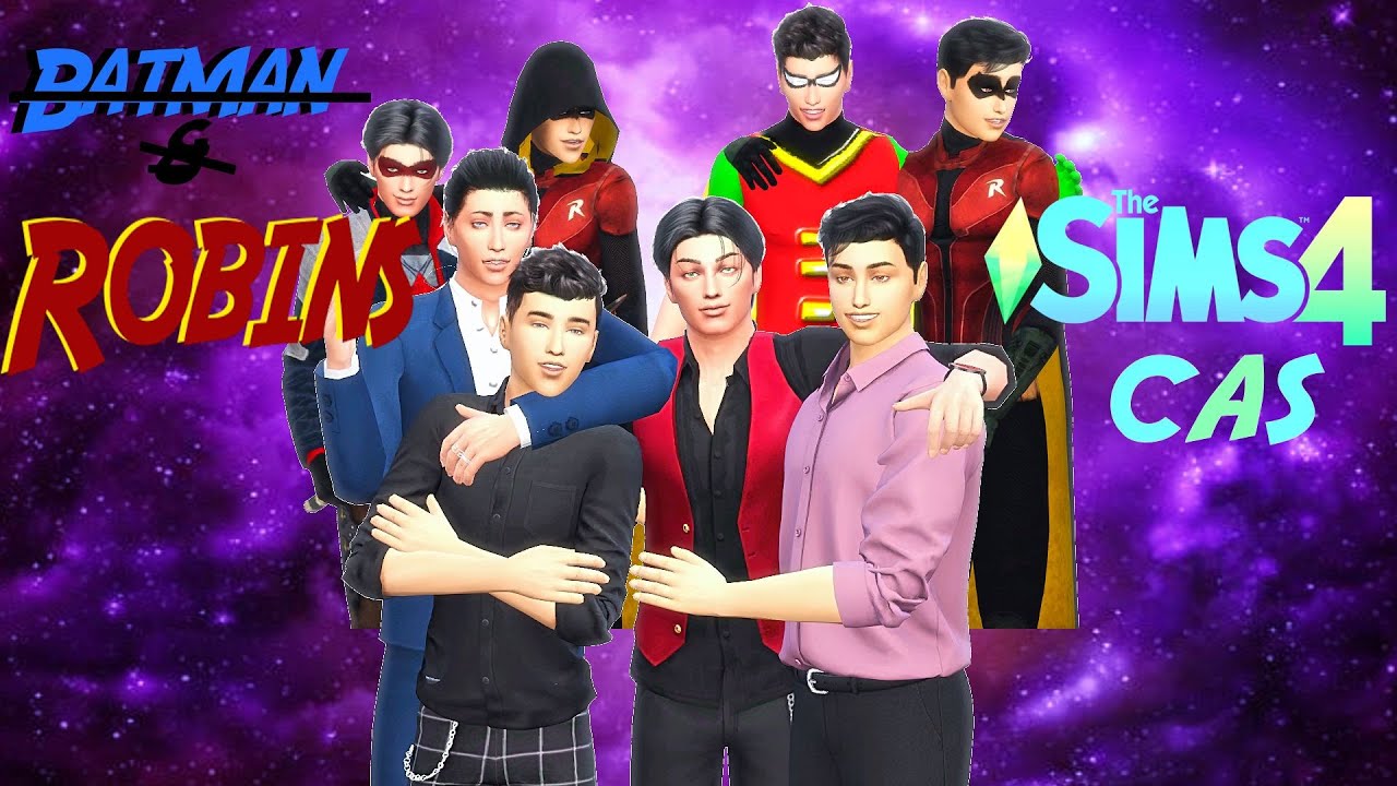 Every DC Robin | Sims 4 CAS - YouTube