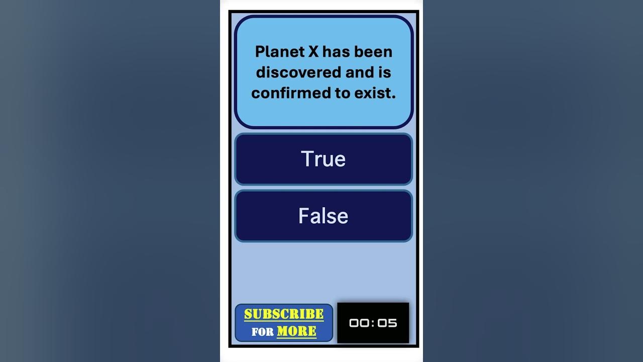 True or False: Space Edition! - YouTube