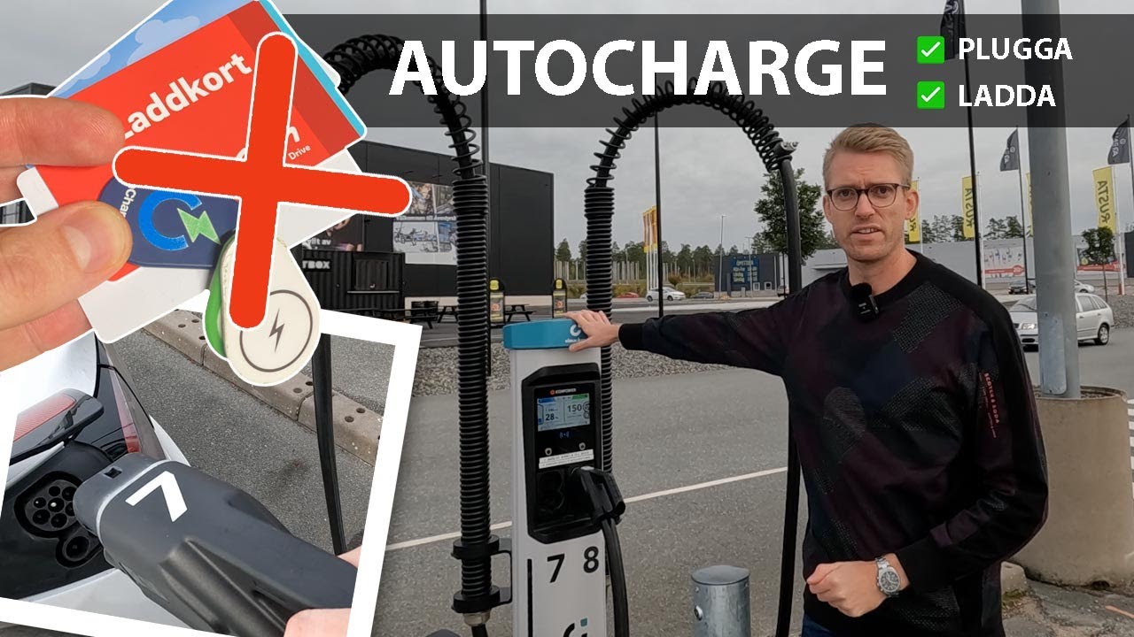 Jag provar AutoCharge hos Elmacken – tekniken för att ladda elbilen ...