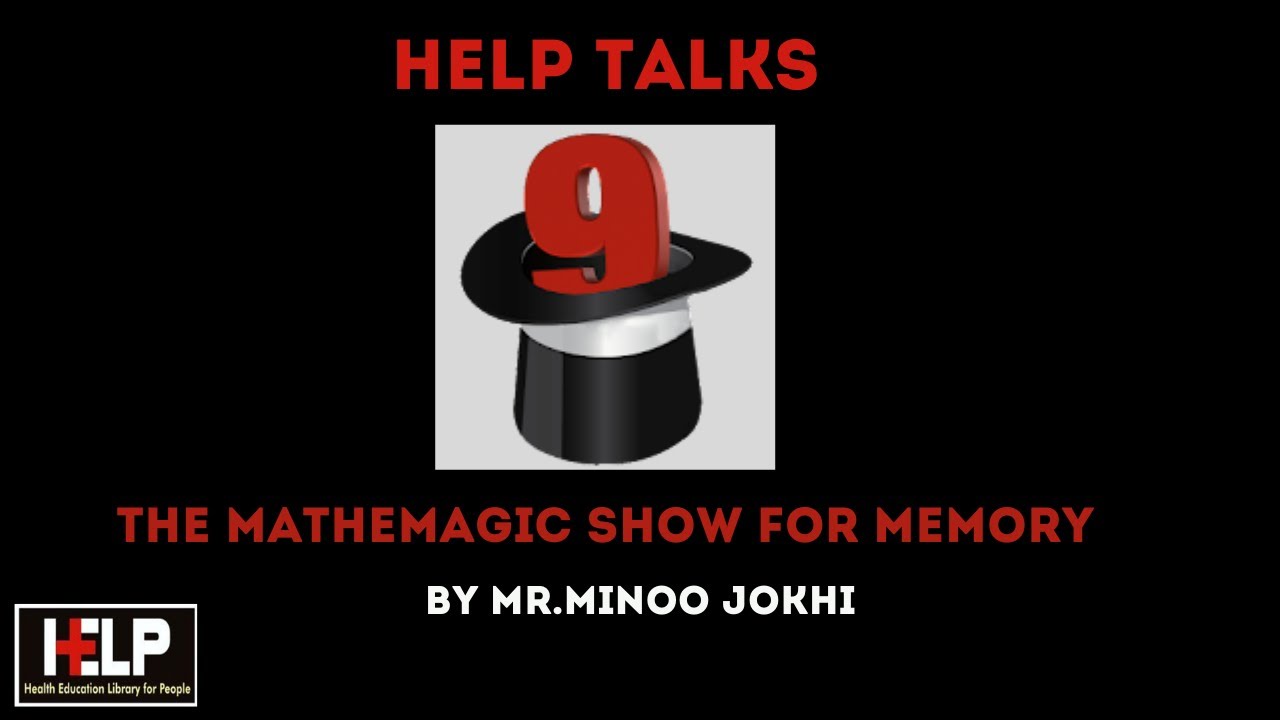 The Mathemagic Show for Memory | HELP Talk by Mr.Minoo Jokhi - YouTube