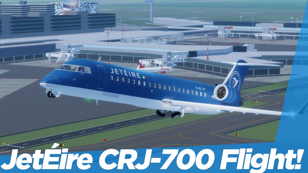 [ROBLOX] JetÉire CRJ-700 Flight! - YouTube