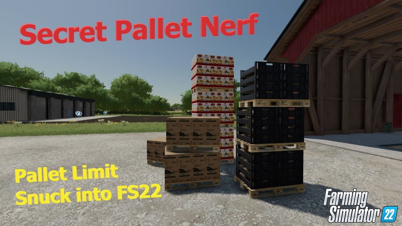 Giant's Secretly Limits The Number Of Pallets You Can Have In Farming ...