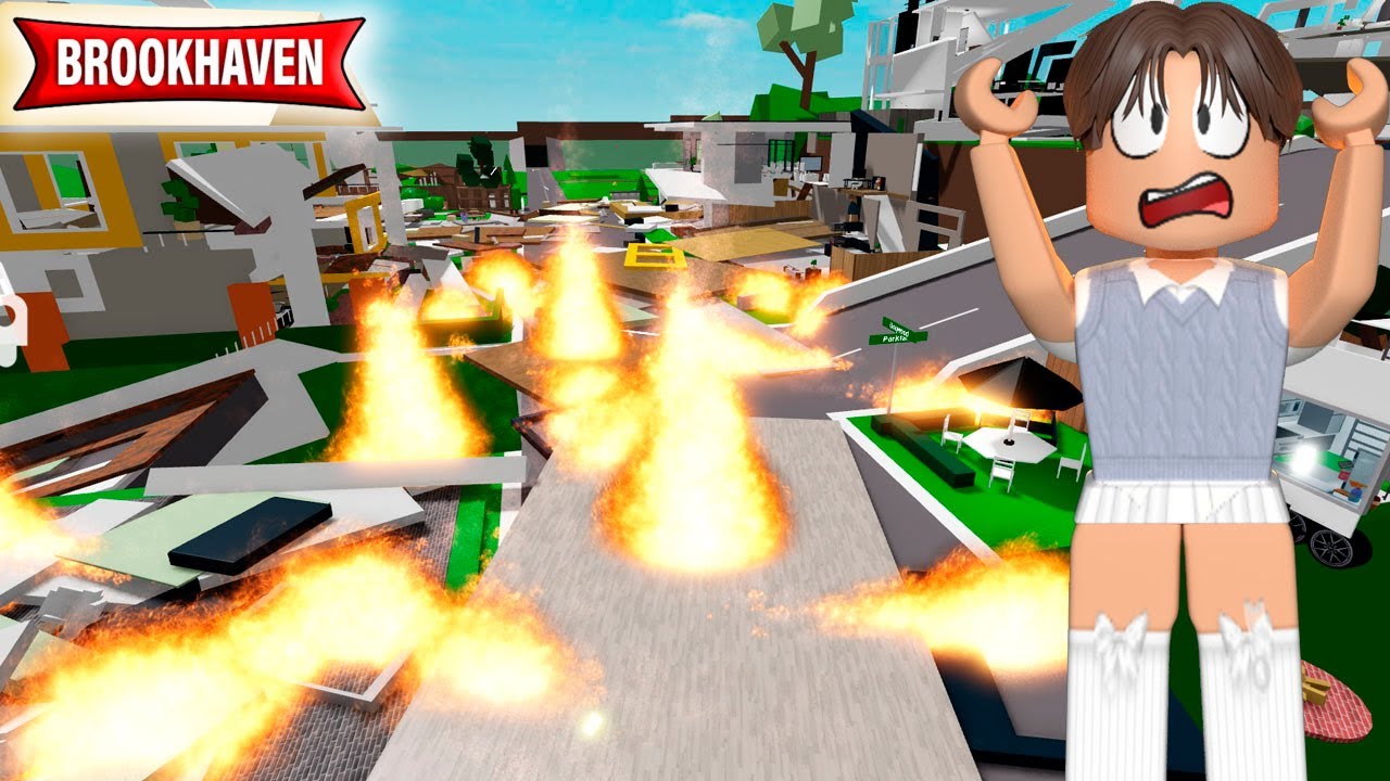 🤫HACKEO BROOKHAVEN Y DESTRUYO TODO EL MAPA! - YouTube