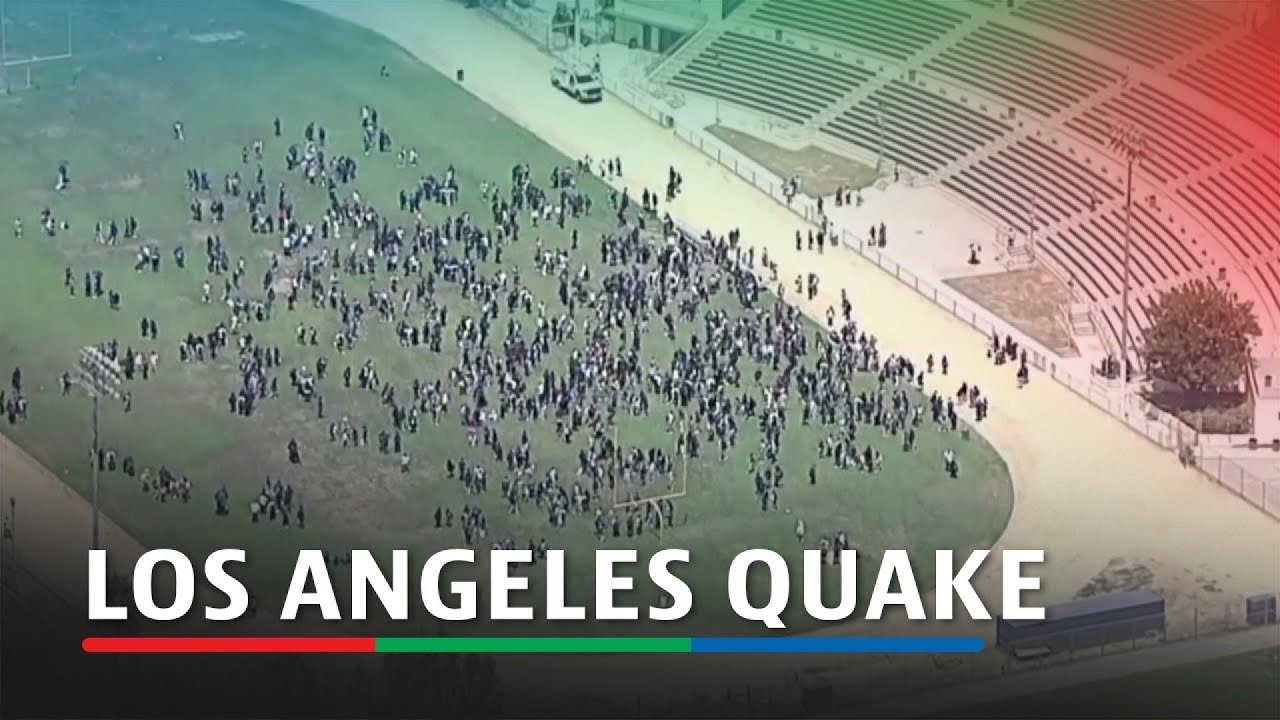 Magnitude 4.4 earthquake strikes Los Angeles area - USGS | ABS-CBN News ...