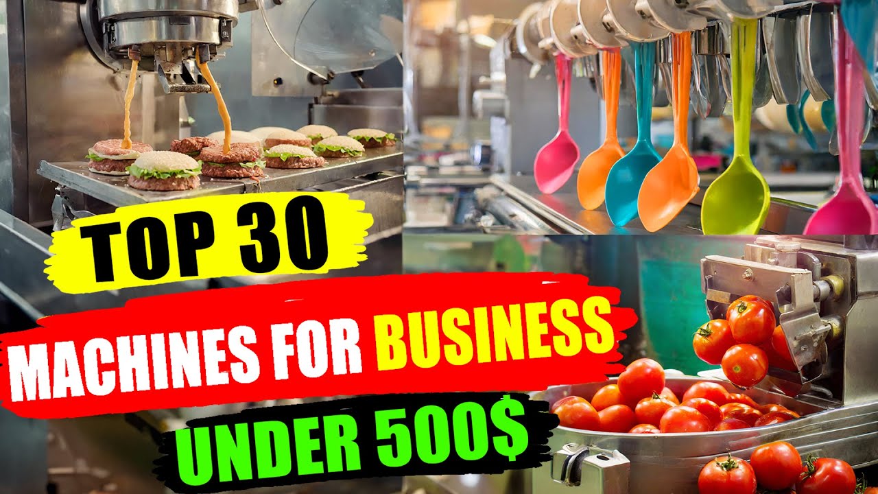 30 PROFITABLE Business Ideas To Make Money in 2024 | MINI Manufacturing ...