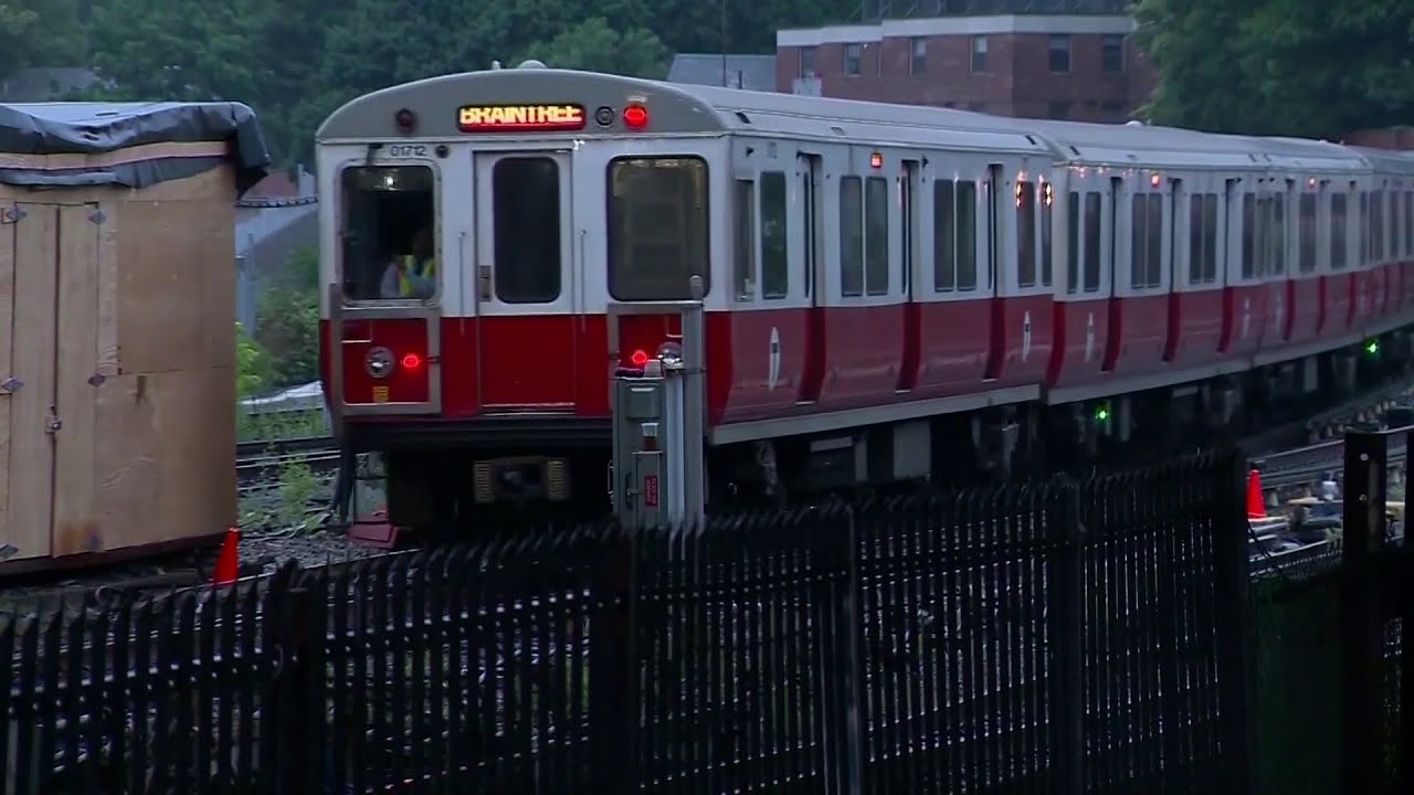Testing the rails during MBTA slowdown - YouTube