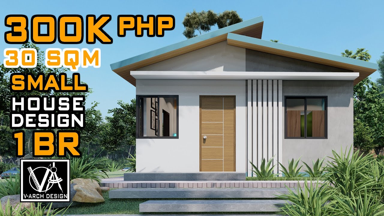 300K BUDGET SMALL HOUSE DESIGN 5X6 30 SQM - YouTube