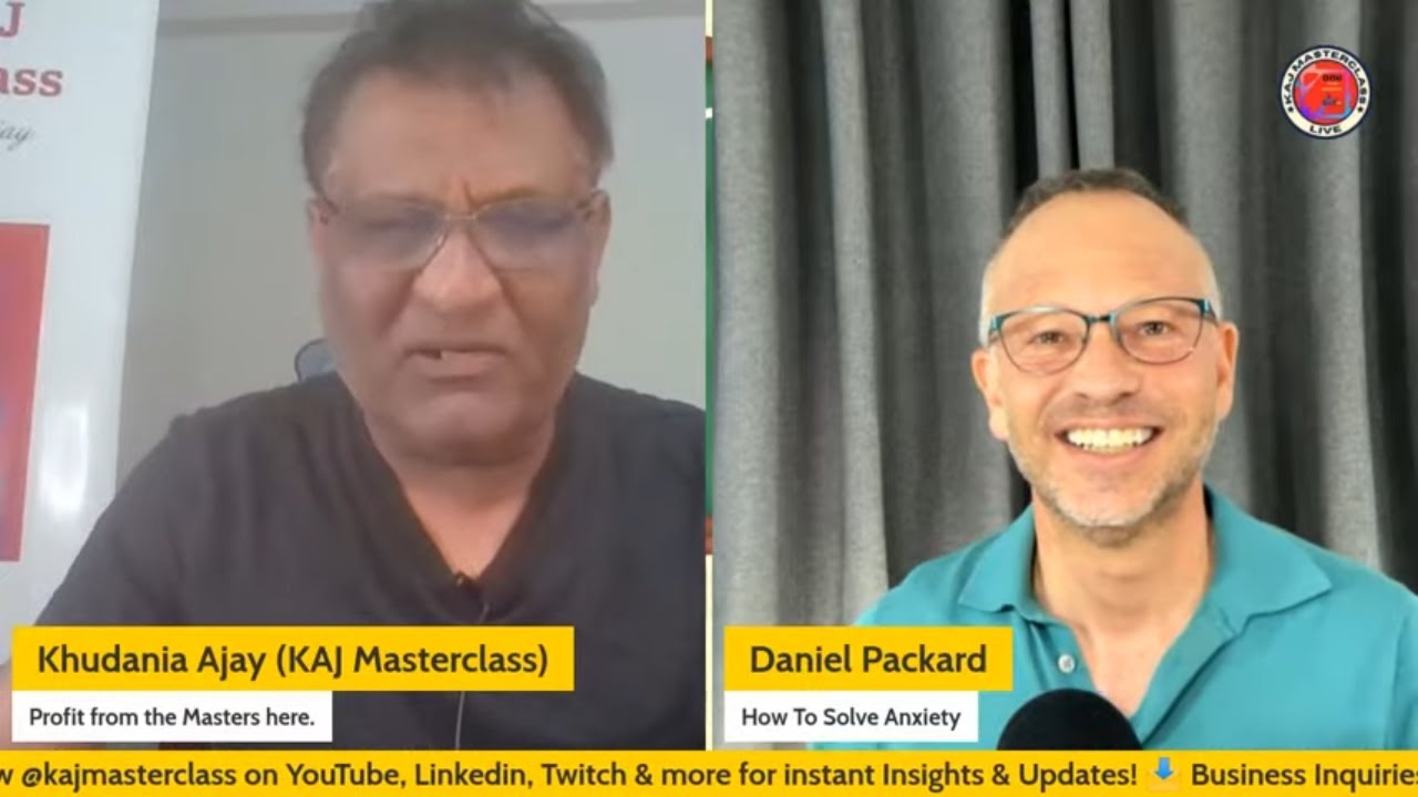 How To Permanently Overcome Anxiety | Daniel Packard | Khudania Ajay ...