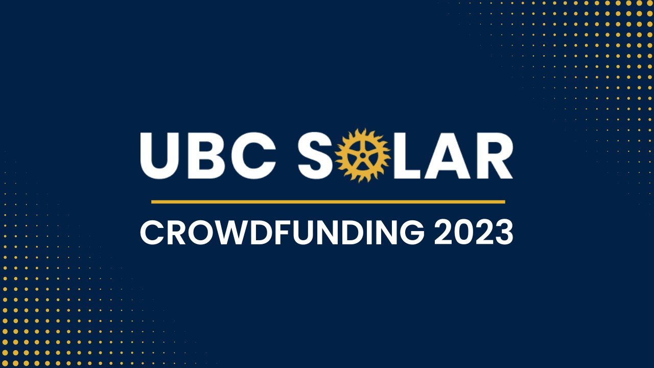 UBC Solar Crowdfunding Campaign 2023 - YouTube