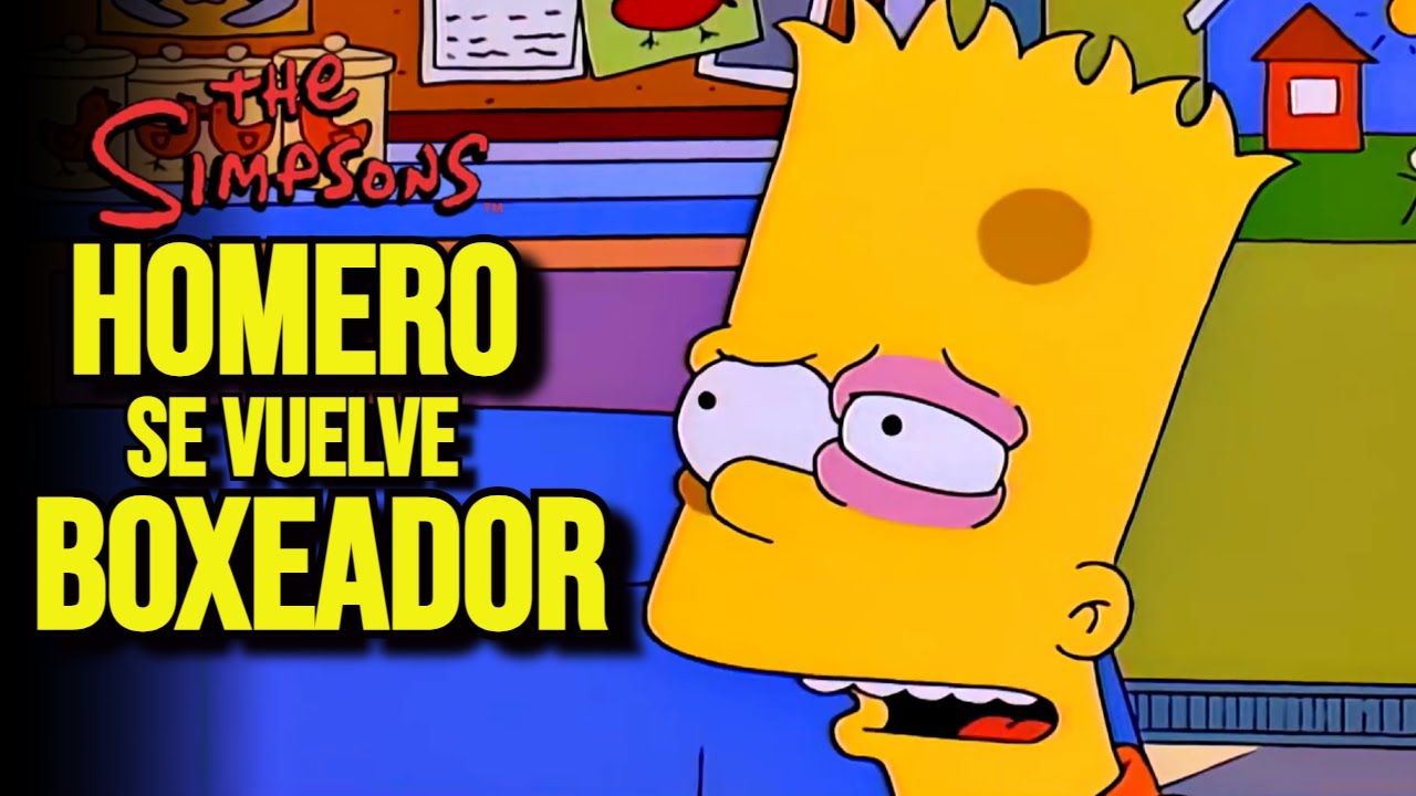 Los Simpson Homero el Campeón del Boxeo resumen | Utacaramba - YouTube