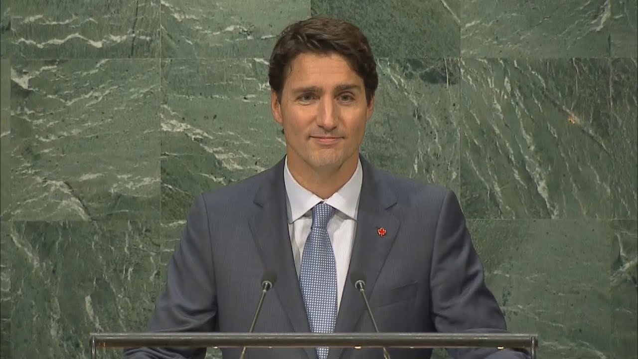 Justin Trudeau Full Speech at United Nations General Assembly September ...