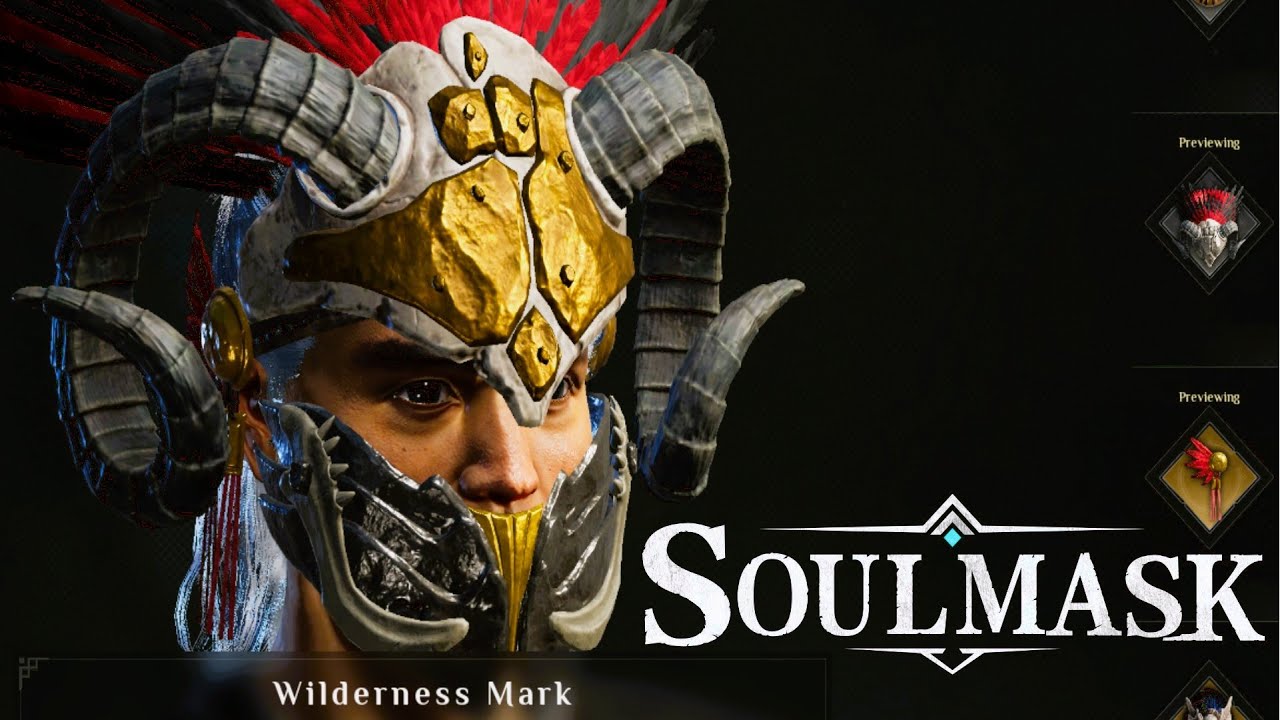 The Wilderness Mask Run Today - Soulmask - Early Access On May 31st ...