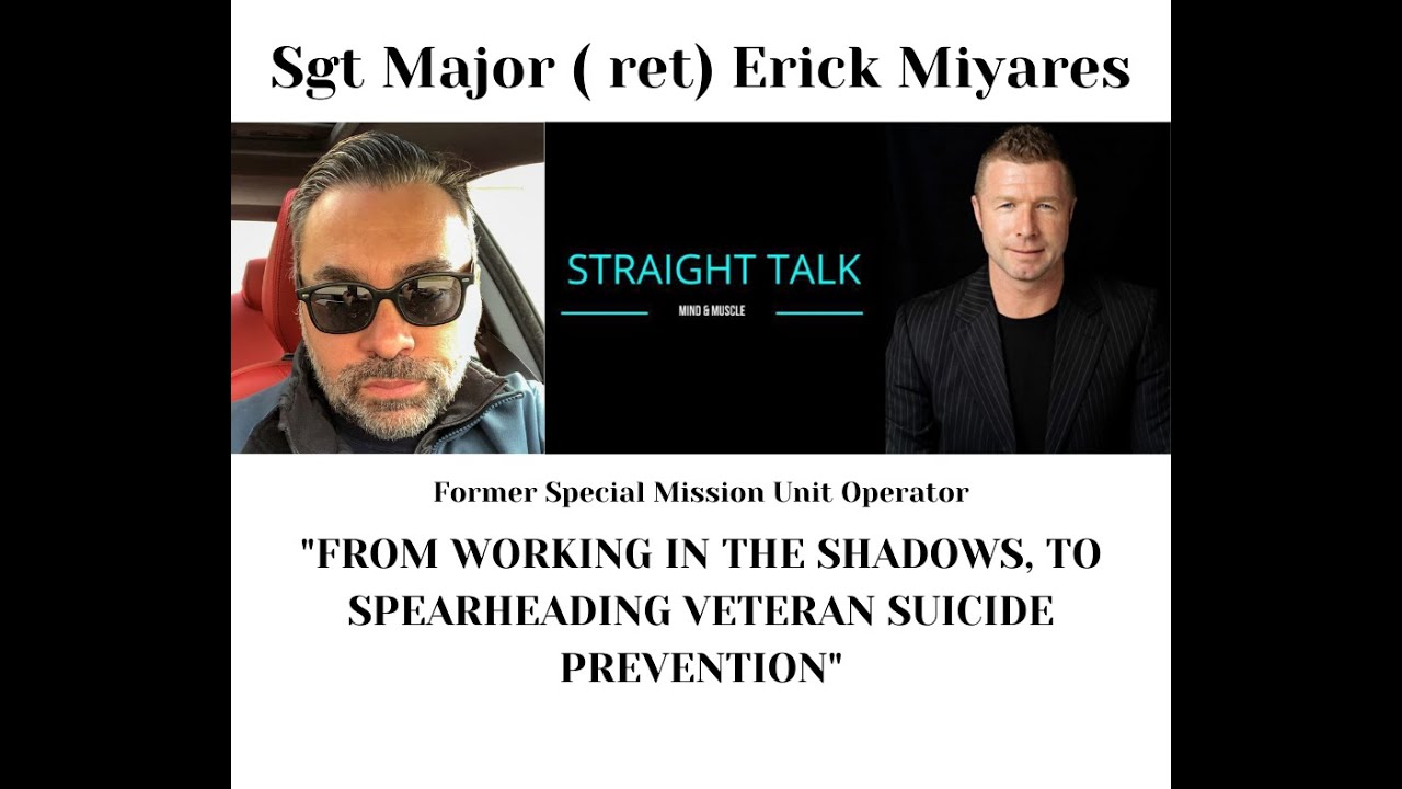 Erick Miyares-Sgt Major(ret) FROM WORKING IN THE SHADOWS, TO ...