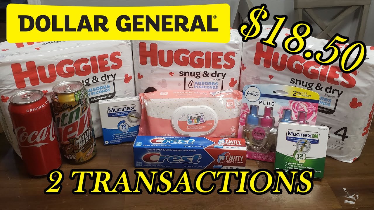 Double Dollar General Haul for 1/2/2021 - YouTube