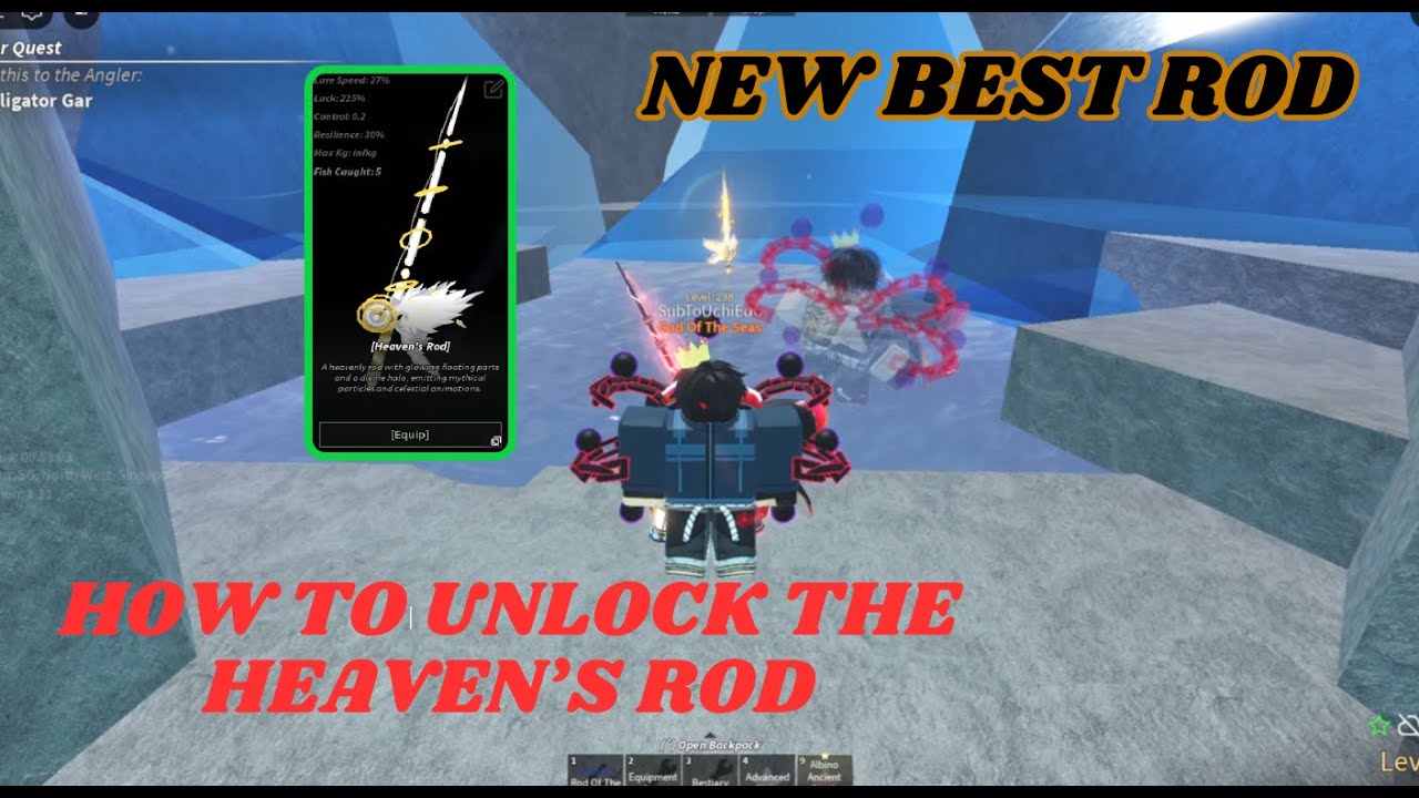 [FULL GUIDE] HOW TO GET THE HEAVENLY ROD IN FISCH | THE NEW BEST ROD ...
