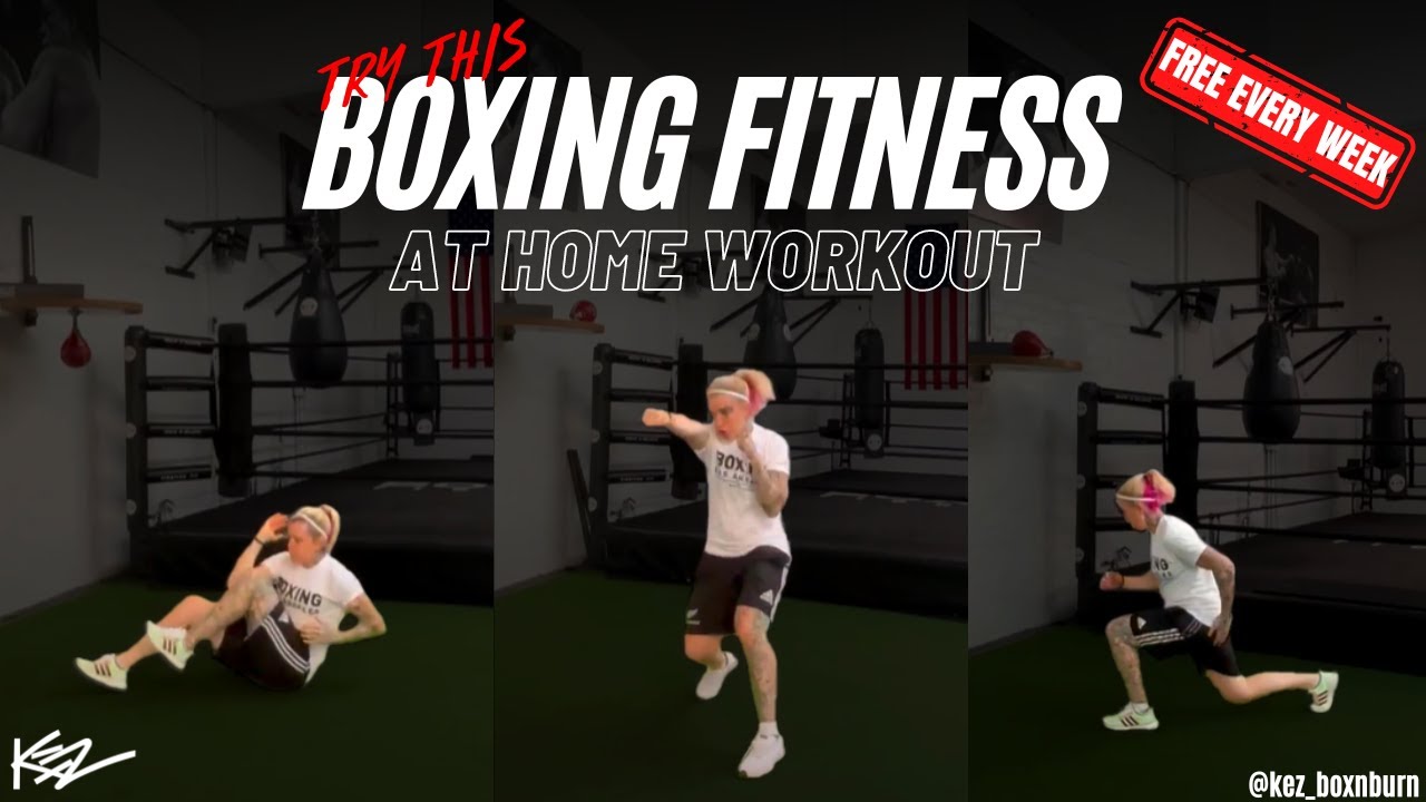 FREE Boxing Fitness Workout by Kez #11 - YouTube