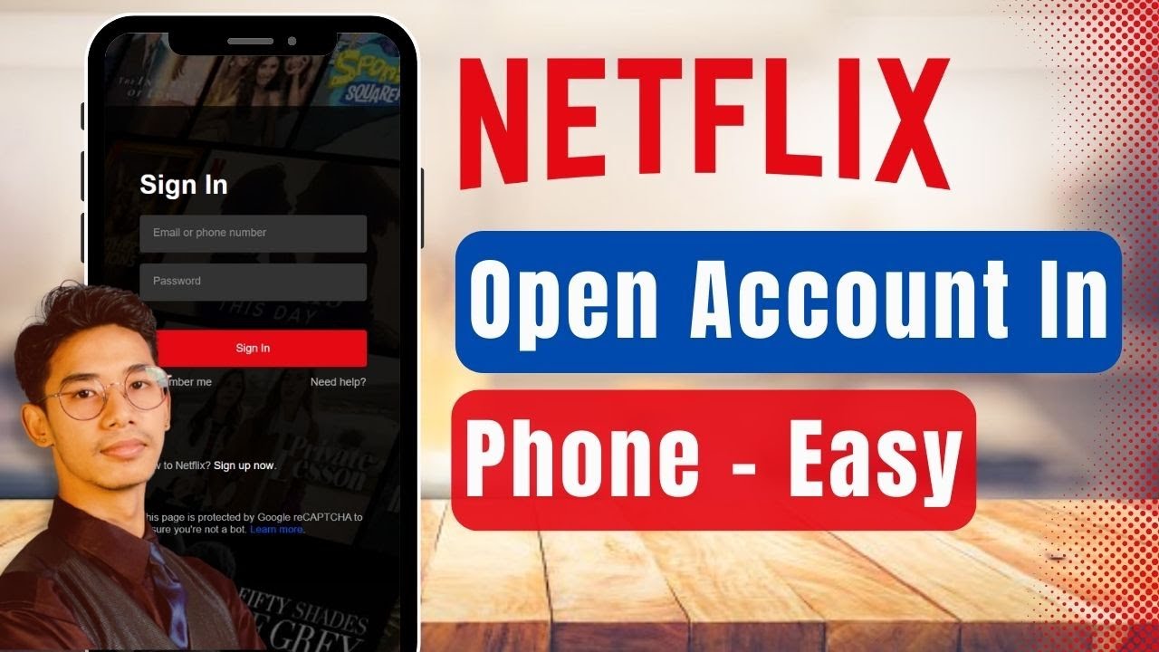 How to Open Netflix Account in Phone - YouTube